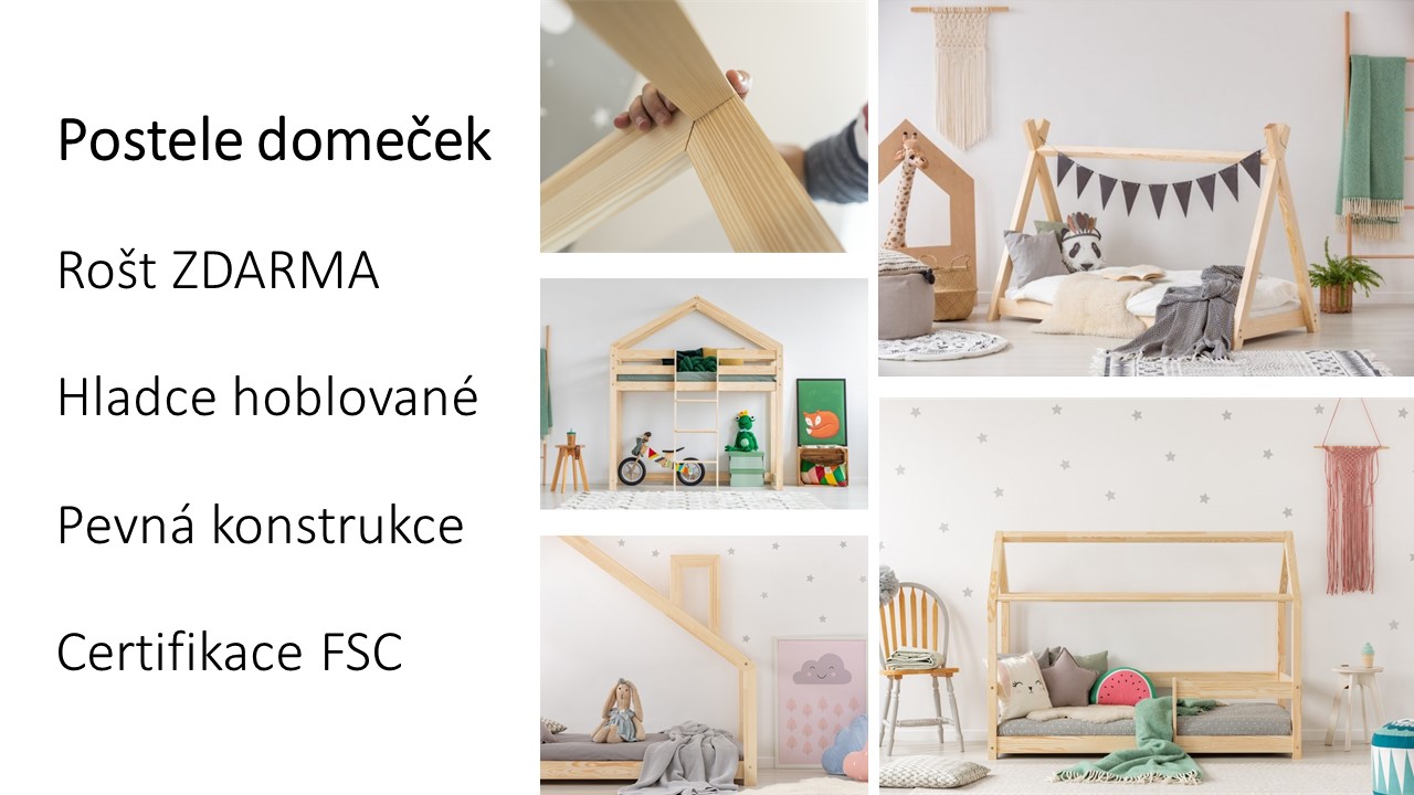 Kvalitní domečkové postele | ELIS DESIGN